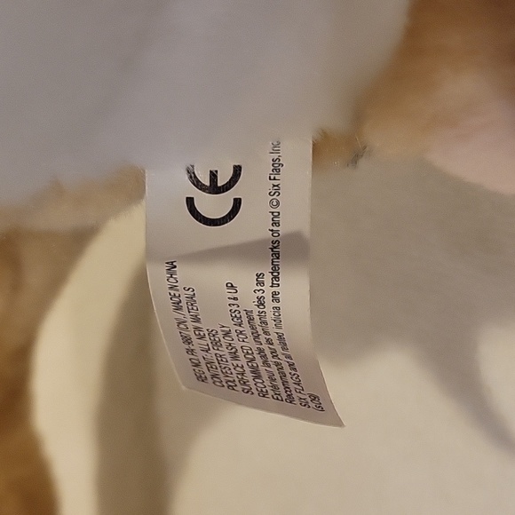 Six Flags | Toys | Six Flags Tiger Plush Stuffed Animal | Poshmark